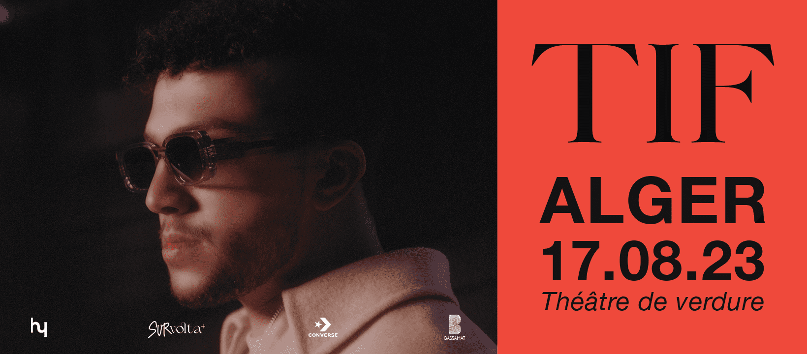 TIF en concert le 17 août 2023 à Alger